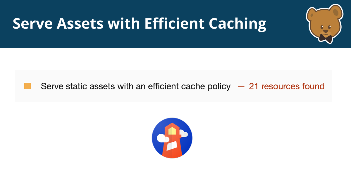 Use Efficient Cache Lifetimes To Serve Static Assets | DebugBear