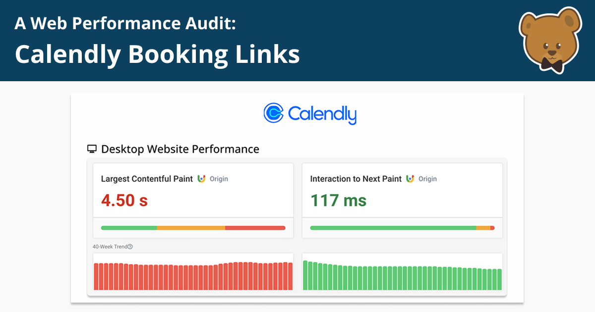 Calendly Booking Links: A Web Performance Audit | DebugBear