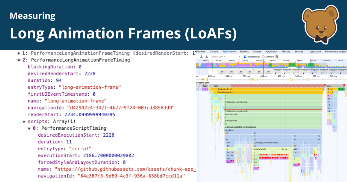 Measuring Long Animation Frames (LoAFs) In The Browser | DebugBear