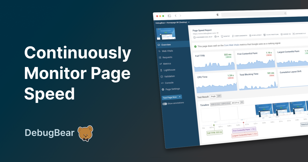 Page Speed Monitoring: Test And Optimize Website Speed