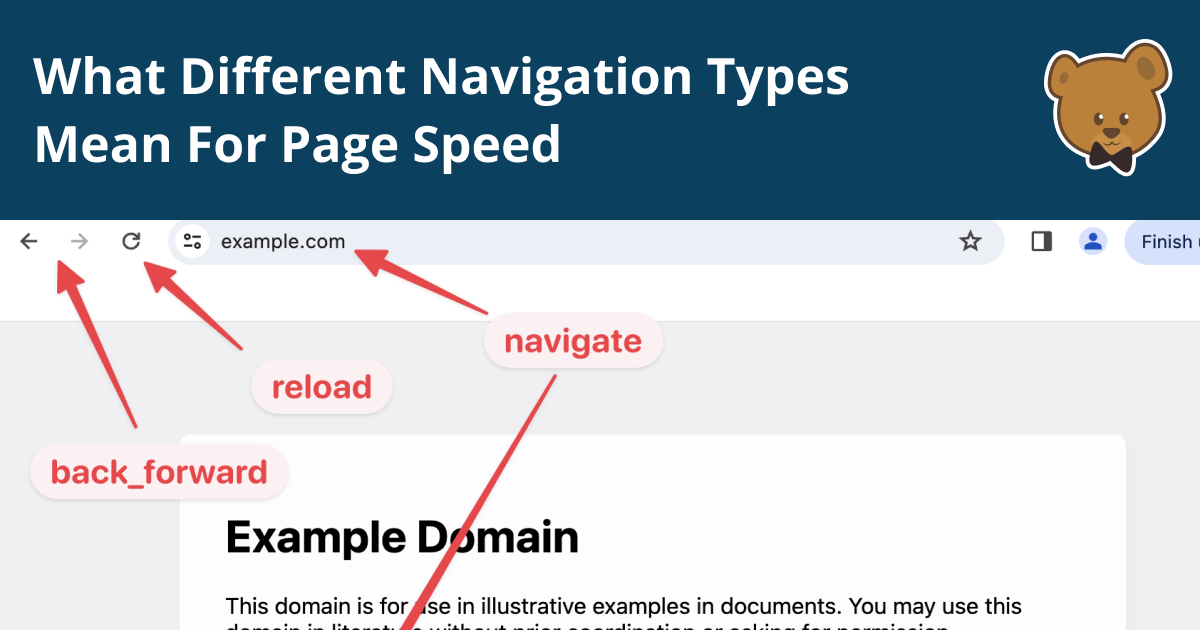 What Different Navigation Types Mean For Page Speed | DebugBear