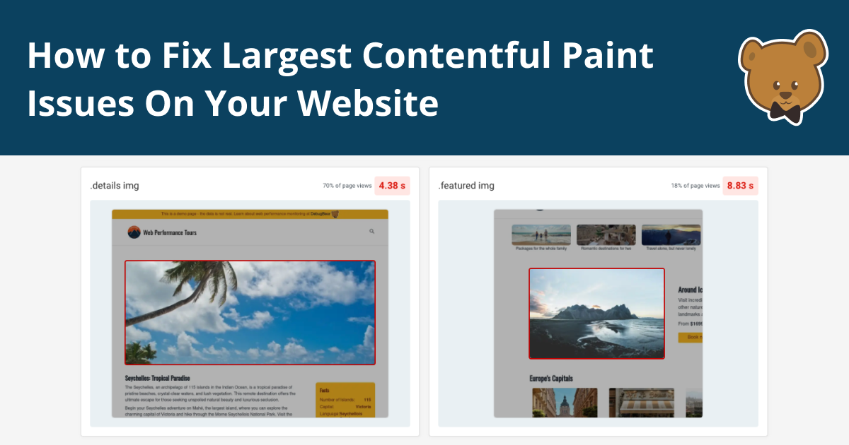 How To Fix Largest Contentful Paint (LCP) Issues | DebugBear