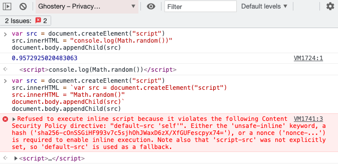 Csp Error Noise Caused By Chrome Extensions 4307