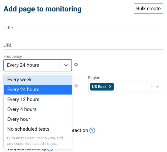 Test Scheduling | DebugBear